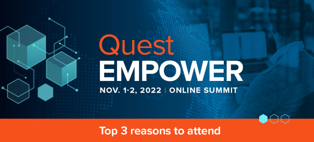 Quest EMPOWER: Top 3 reasons to attend