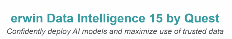 Introducing erwin Data Intelligence 15: Boost confidence in AI with ...